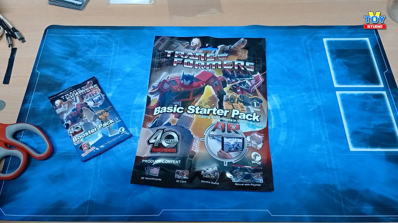 แกะซอง Transformers AR Basic Starter pack 1st Season (VANCH) - YouTube