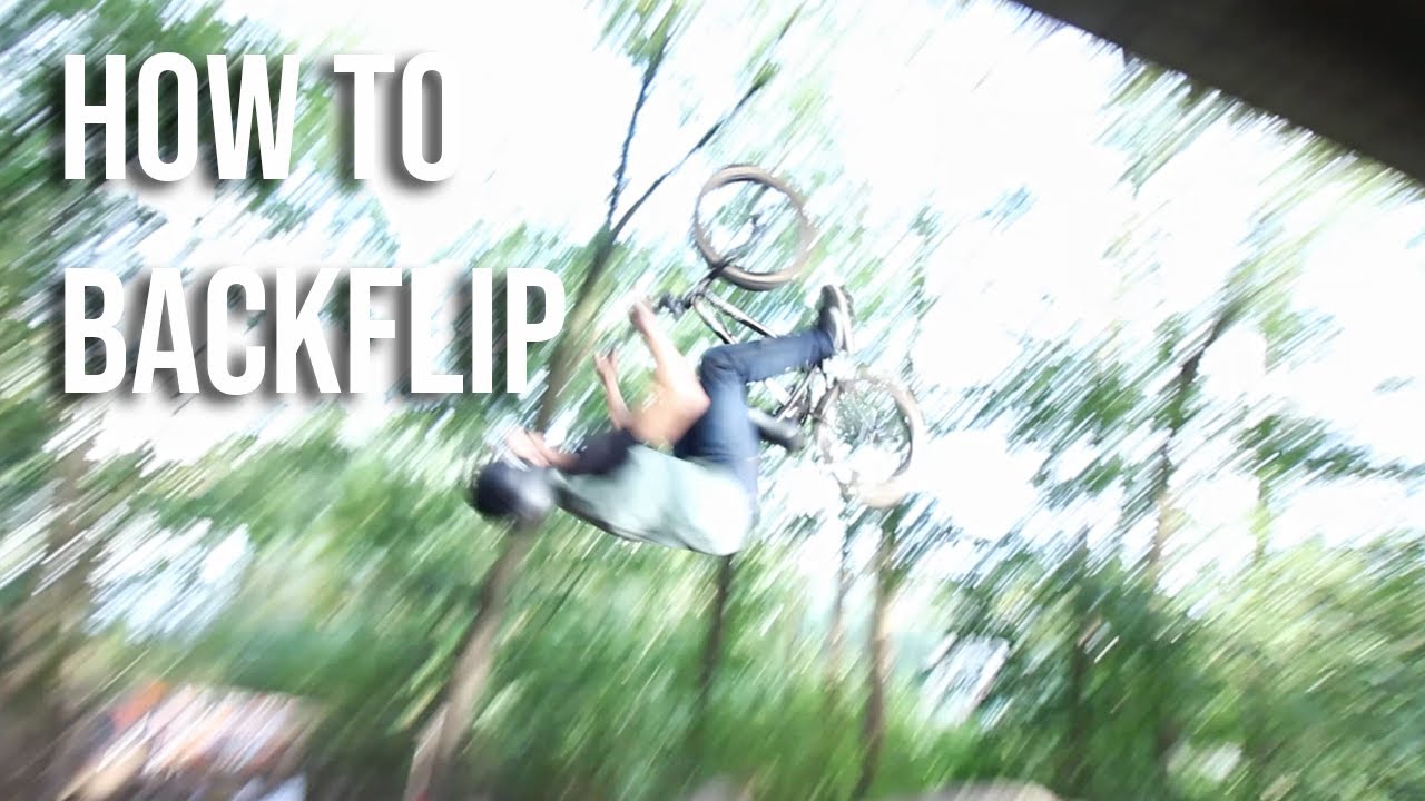 How to Backflip a BMX - YouTube