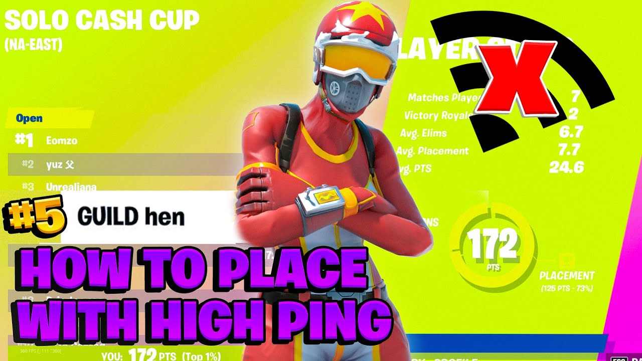 How To Place on HIGH PING Like HEN (Tips & Tricks) - YouTube