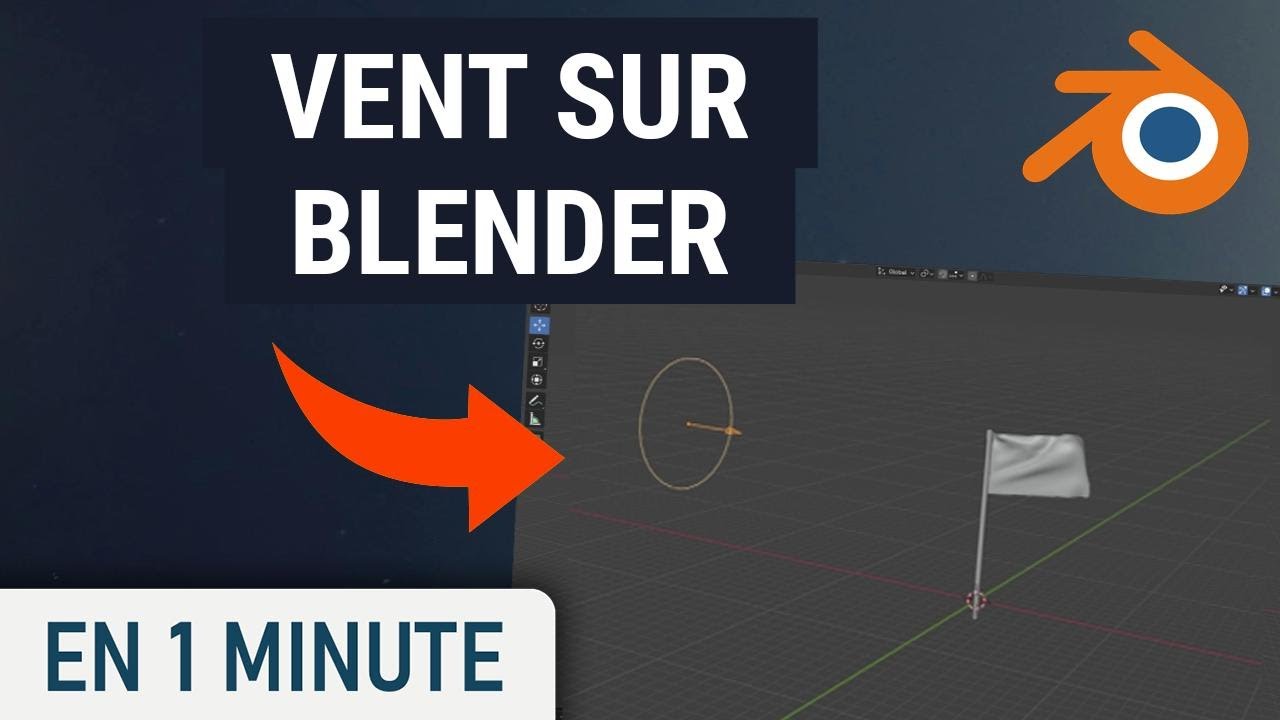 Ajouter du VENT sur Blender - YouTube