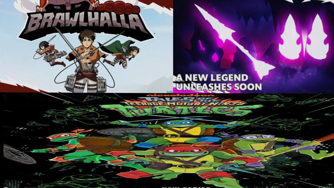 Brawlhalla new legend and crossover reaction and tales of tmnt is ...