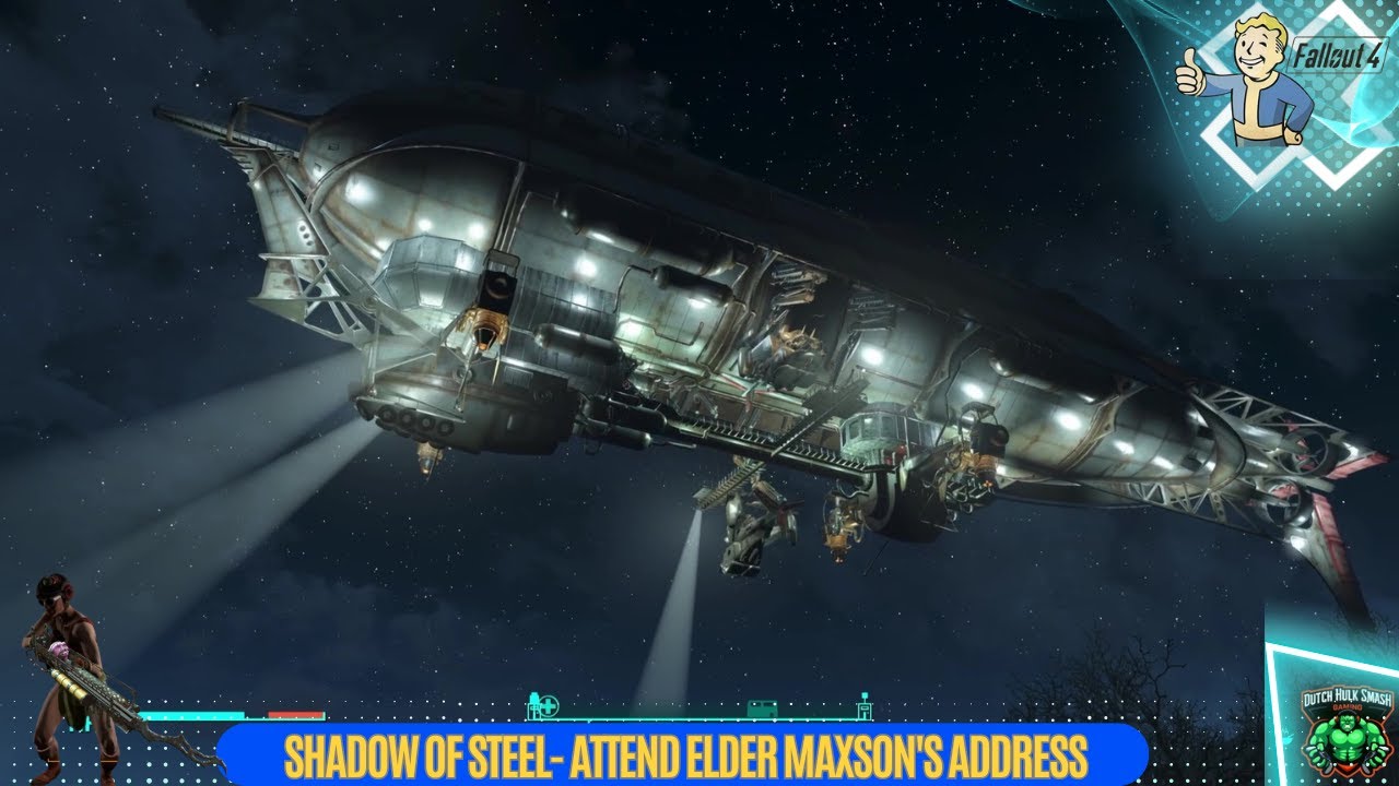 Shadow of Steel- Attend Elder Maxson's Address in Fallout 4 Next Gen ...