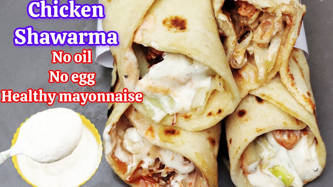 SHAWARMA Step by Step Recipe | Chicken Shawarma Recipe At Home ...