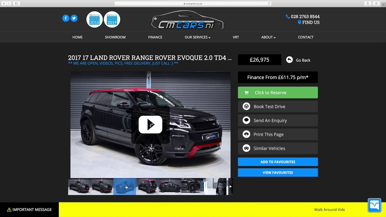 SEE IT, BUY IT, DELIVERED - Cm cars NI LTD - YouTube