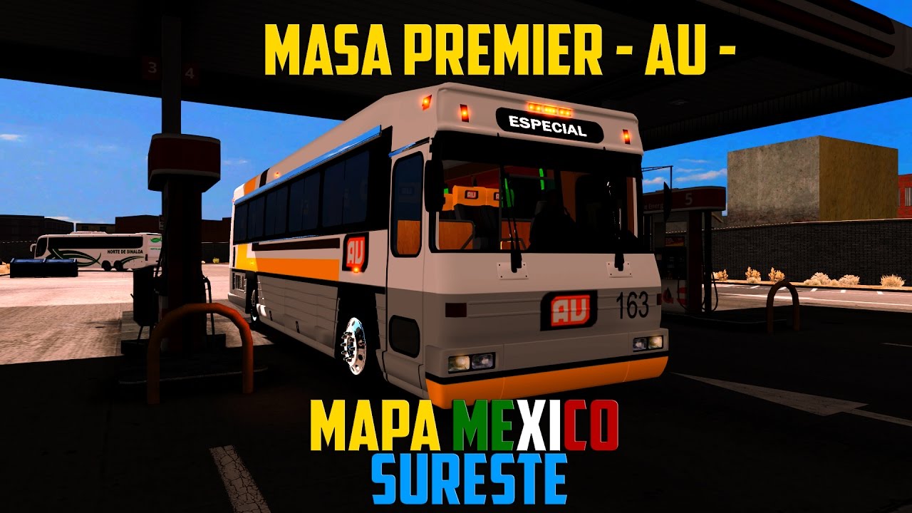 EN DIRECTO/ Estrenando Autobus MASA PREMIER / Liberacion de Mapa Mexico ...