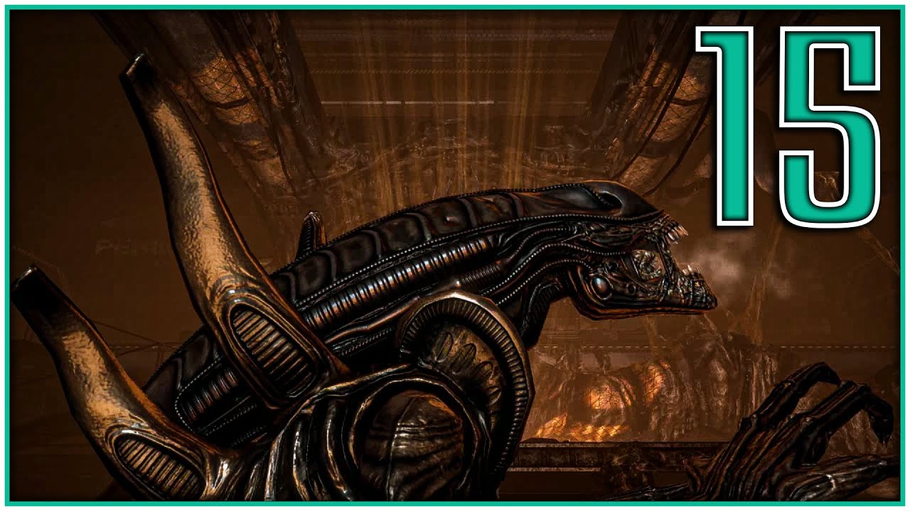 ALIENS VS. PREDATOR - Part 15: Alien Campaign - Jungle - YouTube