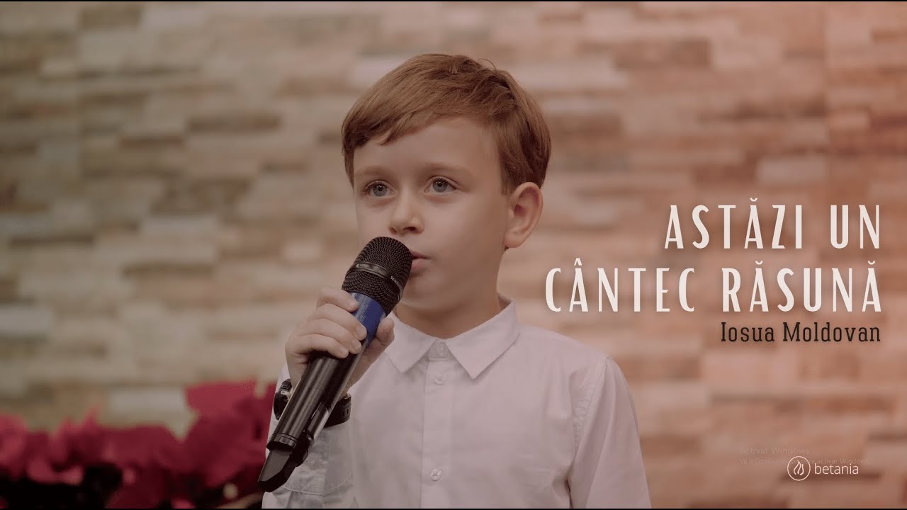 Astăzi un cântec răsună - Iosua Moldovan | Colind - YouTube