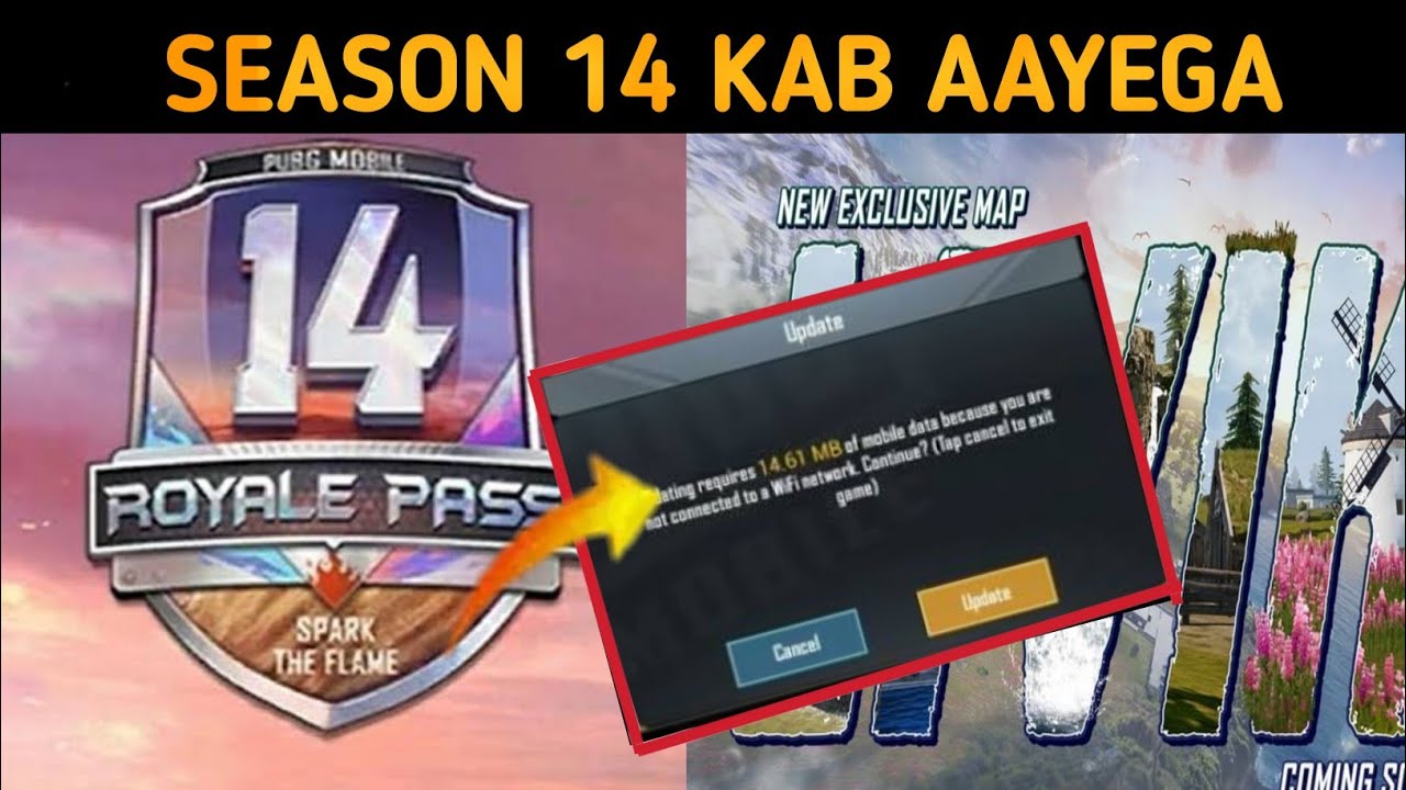 PUBG MOBILE SEASON 14 OFFICIAL RELEASE DATE | SEASON 14 KAB AAYEGA PUBG ...