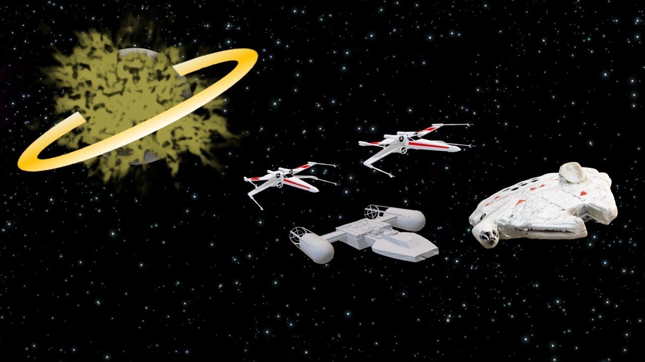 Luke Destroys The Death Star Remake (Animation) - YouTube