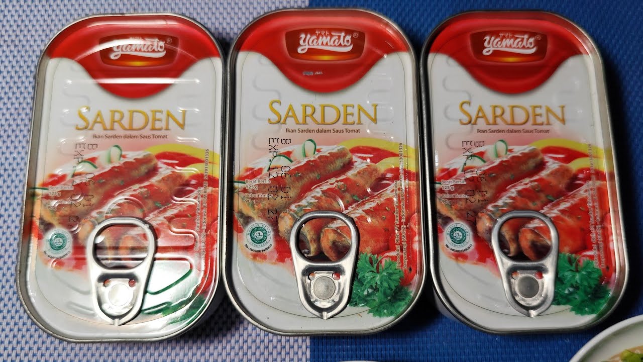 CARA MASAK IKAN SARDEN KALENG LEBIH ENAK | SARDEN YAMATO SAUS TOMAT ...
