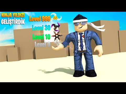 ⚡ Ninja Yıldızlarmızı Geliştiriyoruz! ⚡ | Ninja Star Simulator | Roblox Türkçe