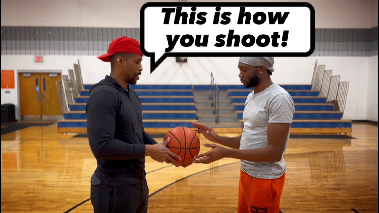 How to fix your jumpshot! day 3 of training with and NBA trainer - YouTube