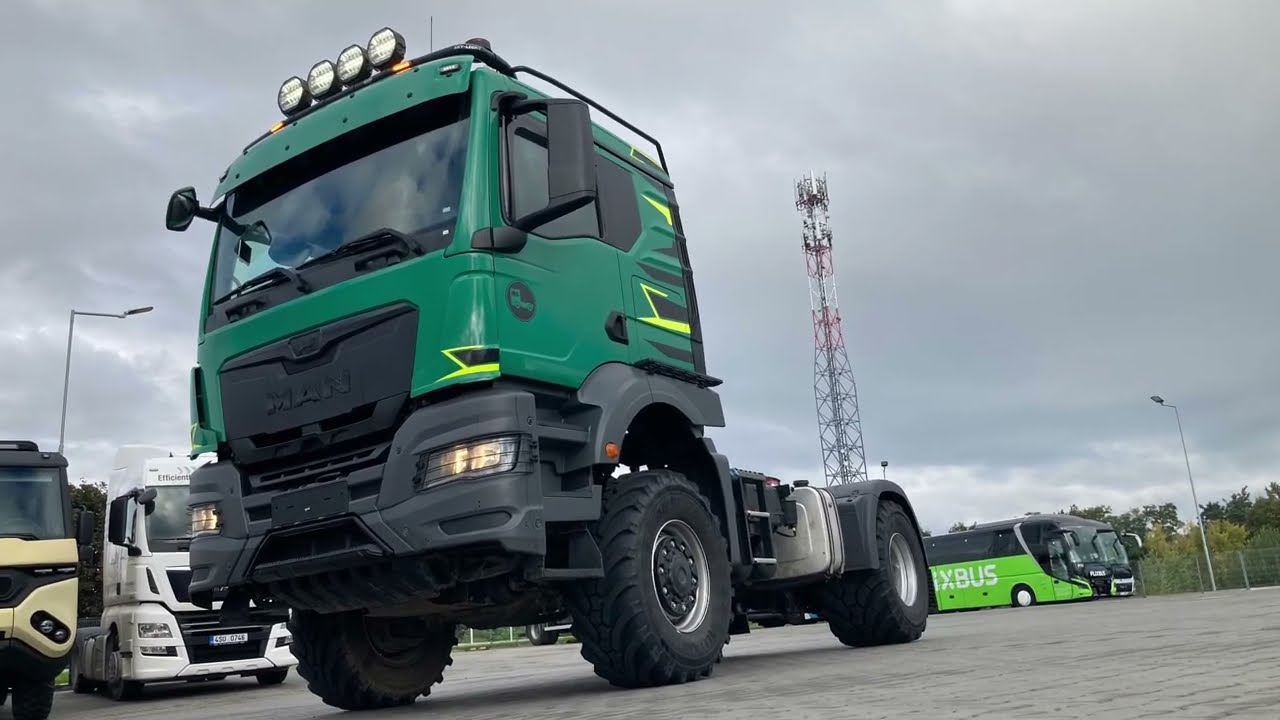new TGS 22.430 4x4 BL SA "Agricultural vehicle" - YouTube