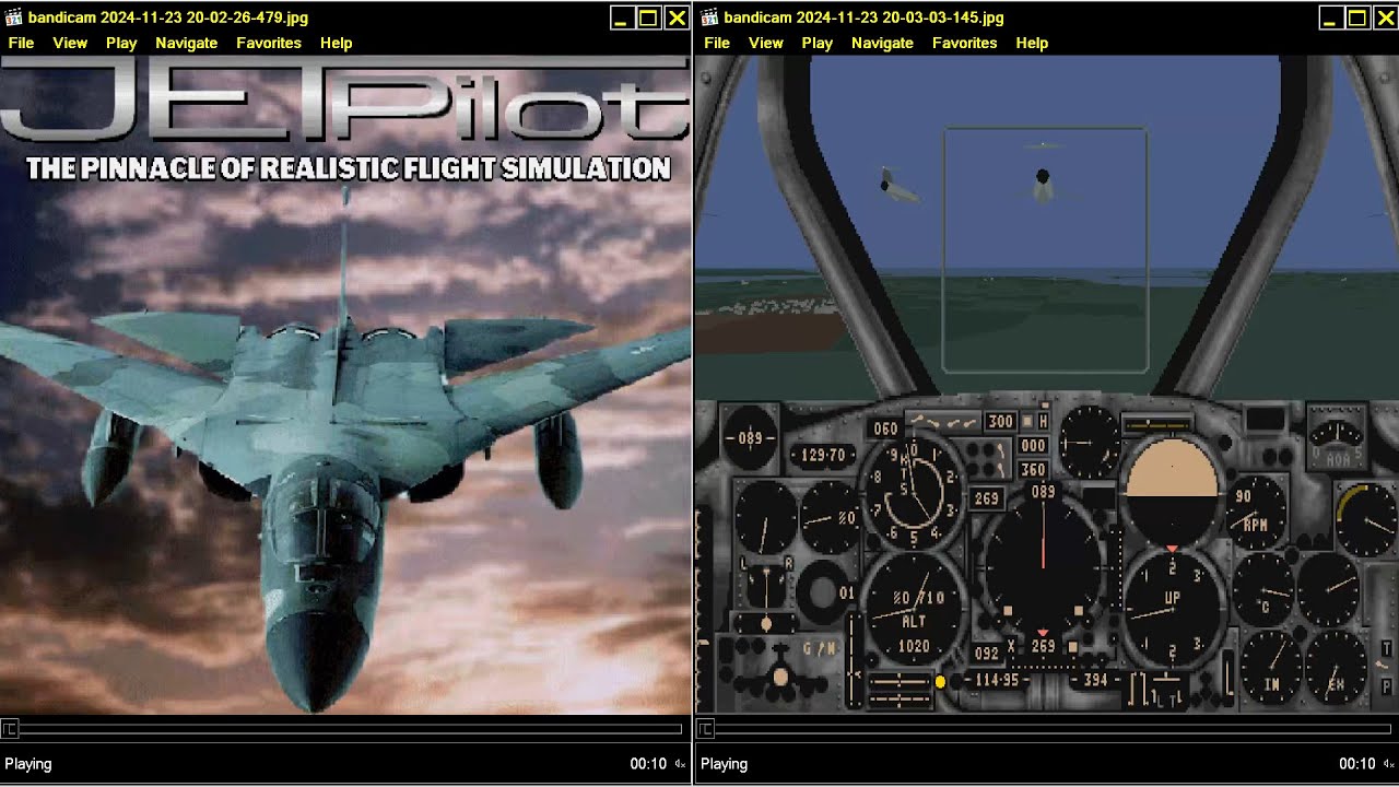 AMIGA CD Jet Pilot The PInnacle of Realistic Flight Simulation 1996 OCS ...