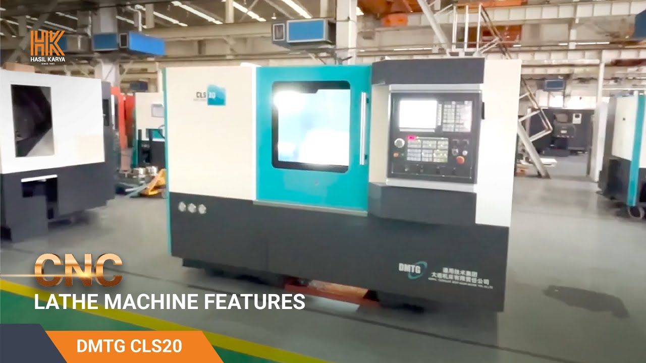 CNC Lathe Machine Features, DMTG CLS20 - YouTube
