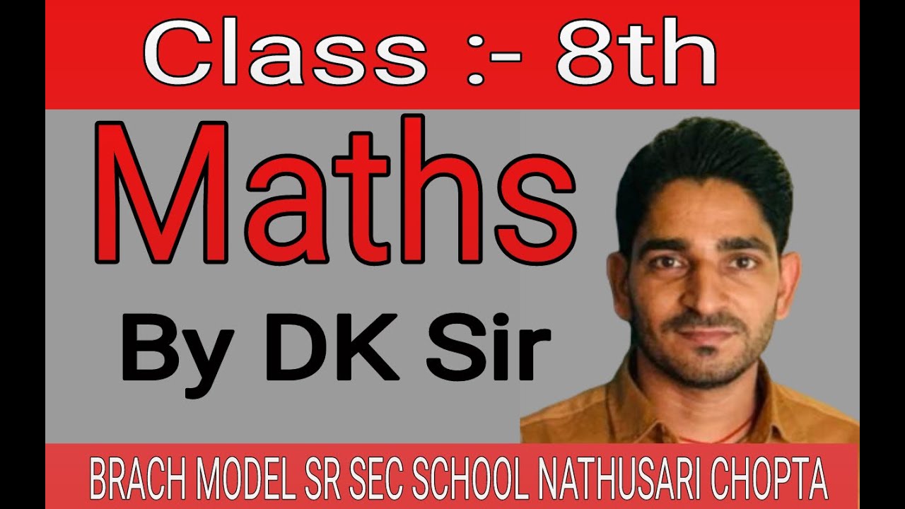 Maths Class 8th YouTube maths-class-8th-youtube