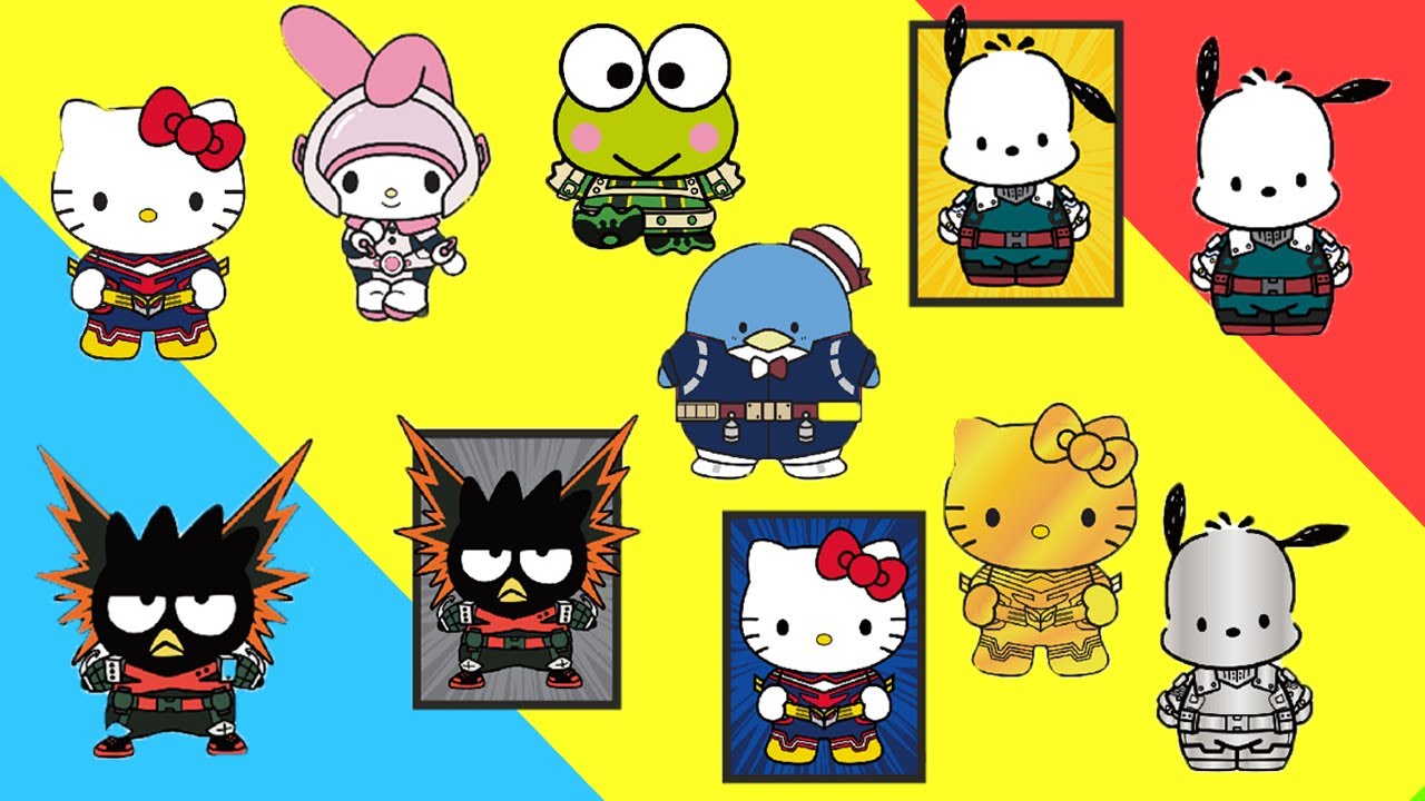MHA x Hello Kitty Blind Bag Review - YouTube