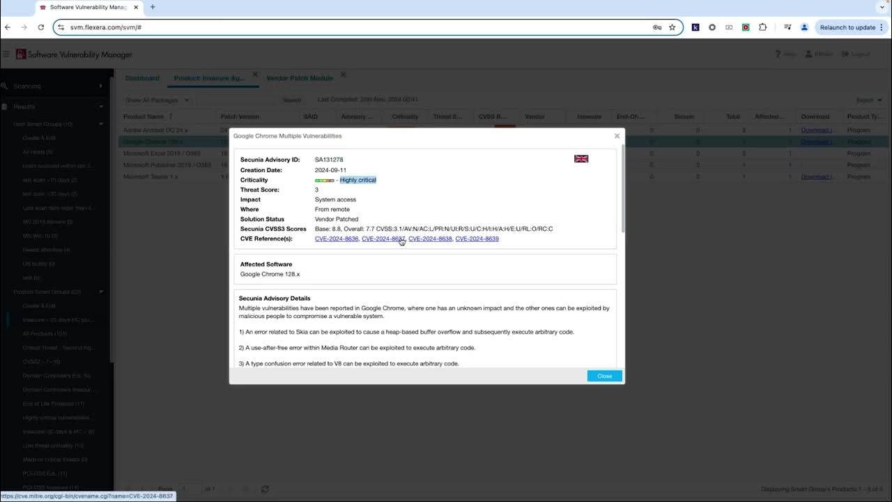 Close the risk window with Software Vulnerability Manager - YouTube