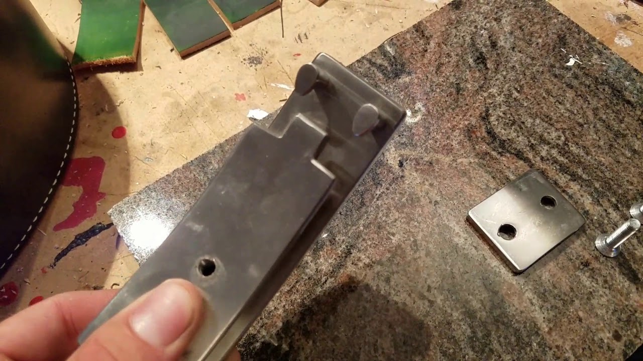 CNC machined Stainless Steel Lever Buckle - YouTube