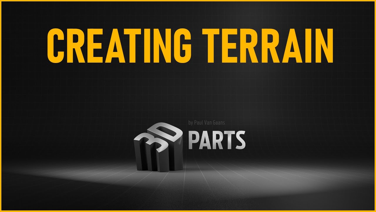 Creating Terrain and Adding Detail To Models Using Blender - YouTube