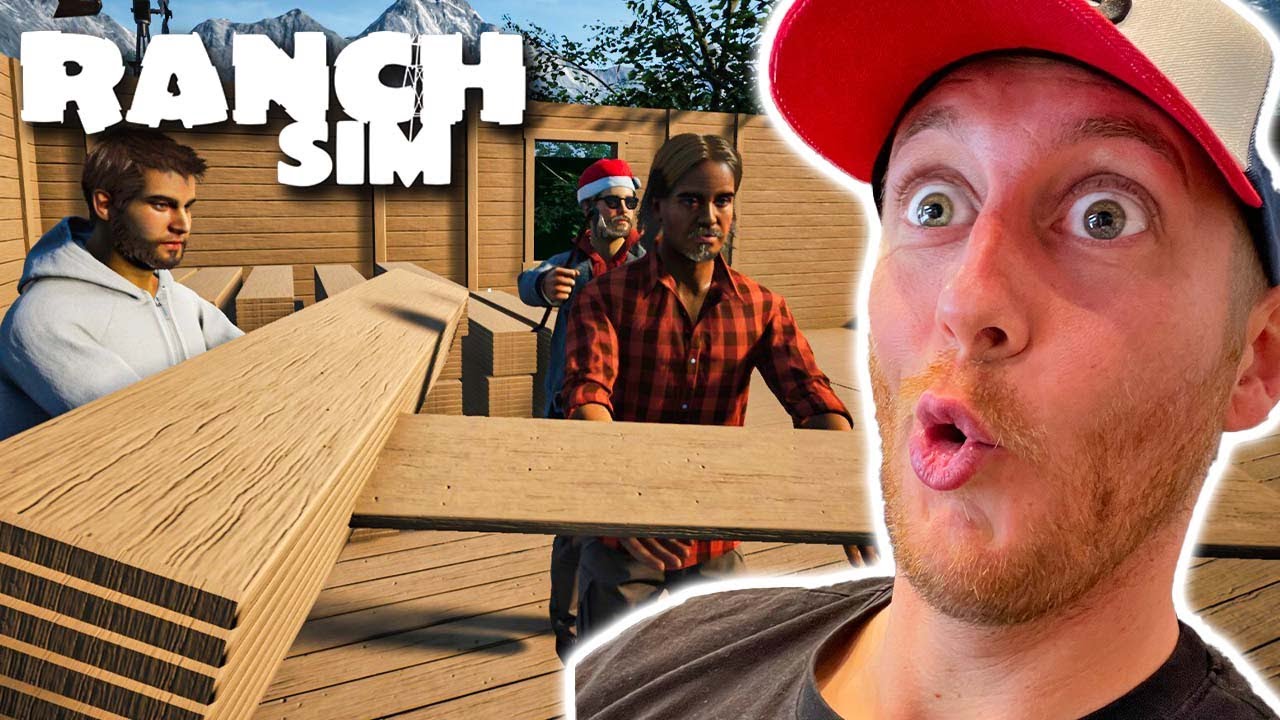 Ranch Simulator - Kälber auf dem HOF und Bau des SCHLACHTHAUS ...