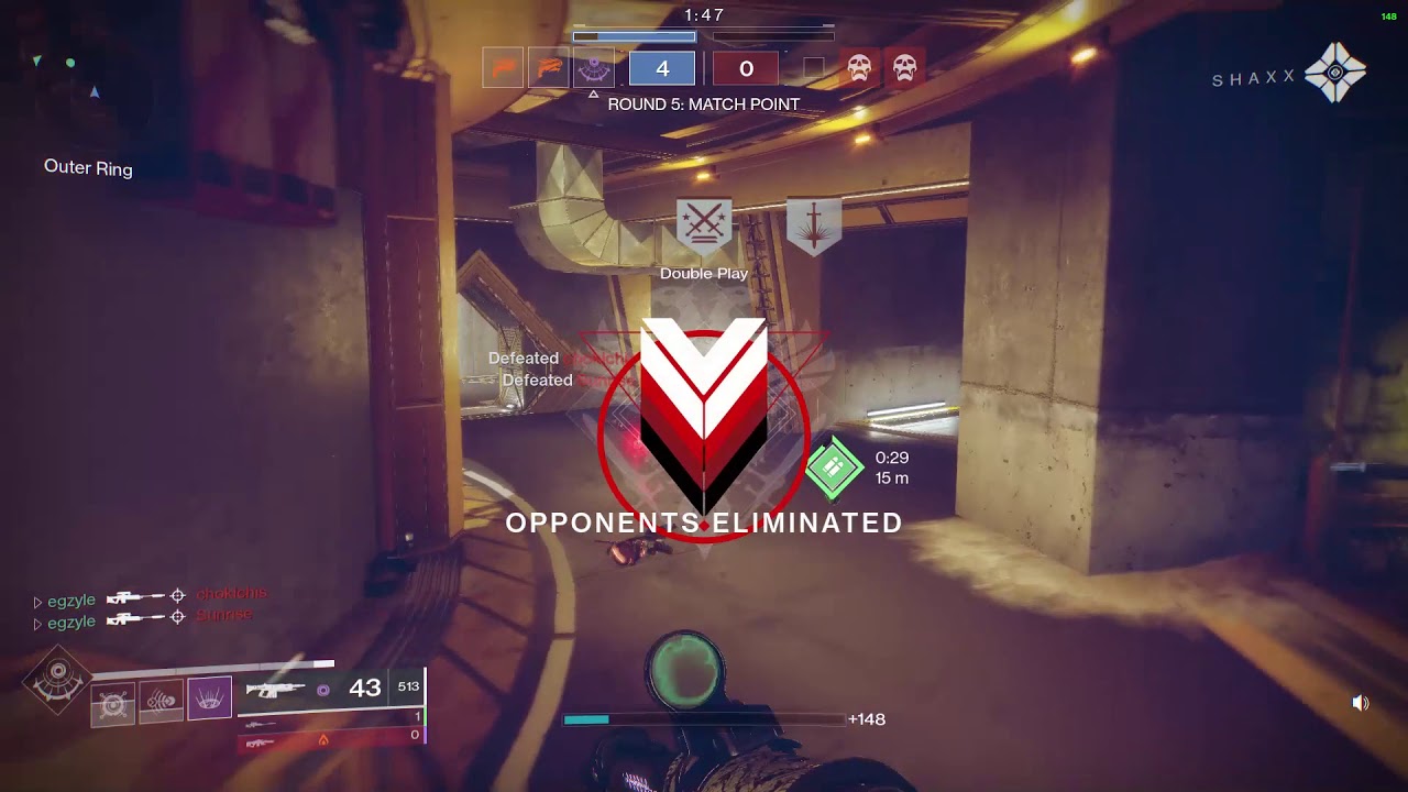 Destiny 2, One bullet victory - YouTube