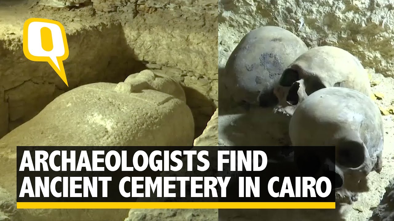 Ancient Necropolis Found in Cairo, With Mummified Organs in Jars - YouTube