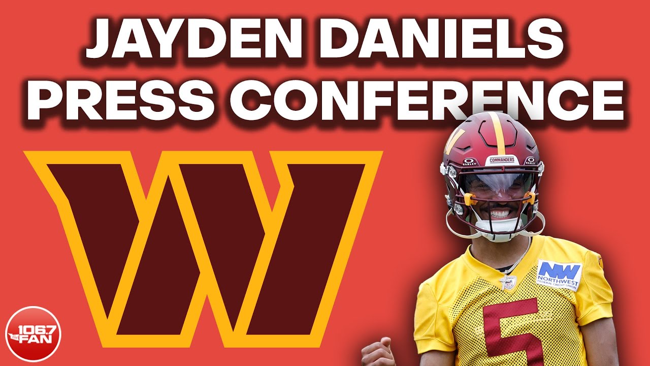 Brian Mitchell Has Been Impressed By Jayden Daniels + Daniels Press Conference | BMitch & Finlay ...