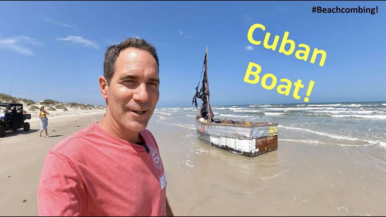 #Beachcombing - Cuban Boat - YouTube