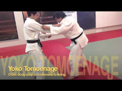Yoko Tomoenage Side version stomach sacrifice judo throw - YouTube