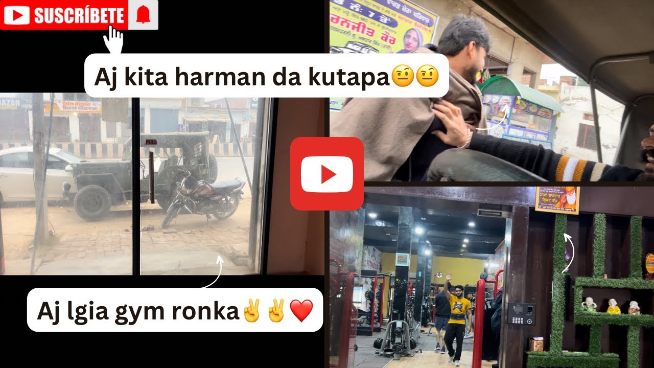 Aj kita hrman da kutapa ️🤨🤨 || Gym ch lgia ronka ️ ️|| #youtuber # ...