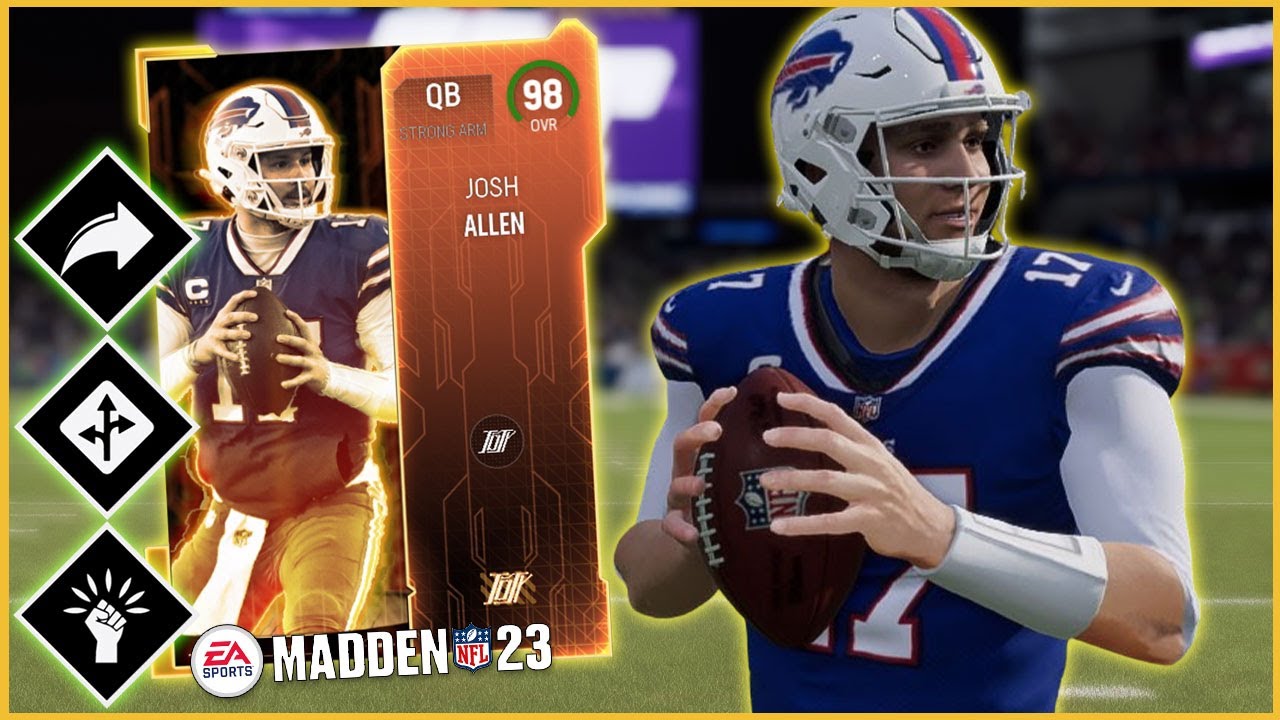 Josh Allen Is THE BEST TOTY Quarterback In Madden 23! - YouTube