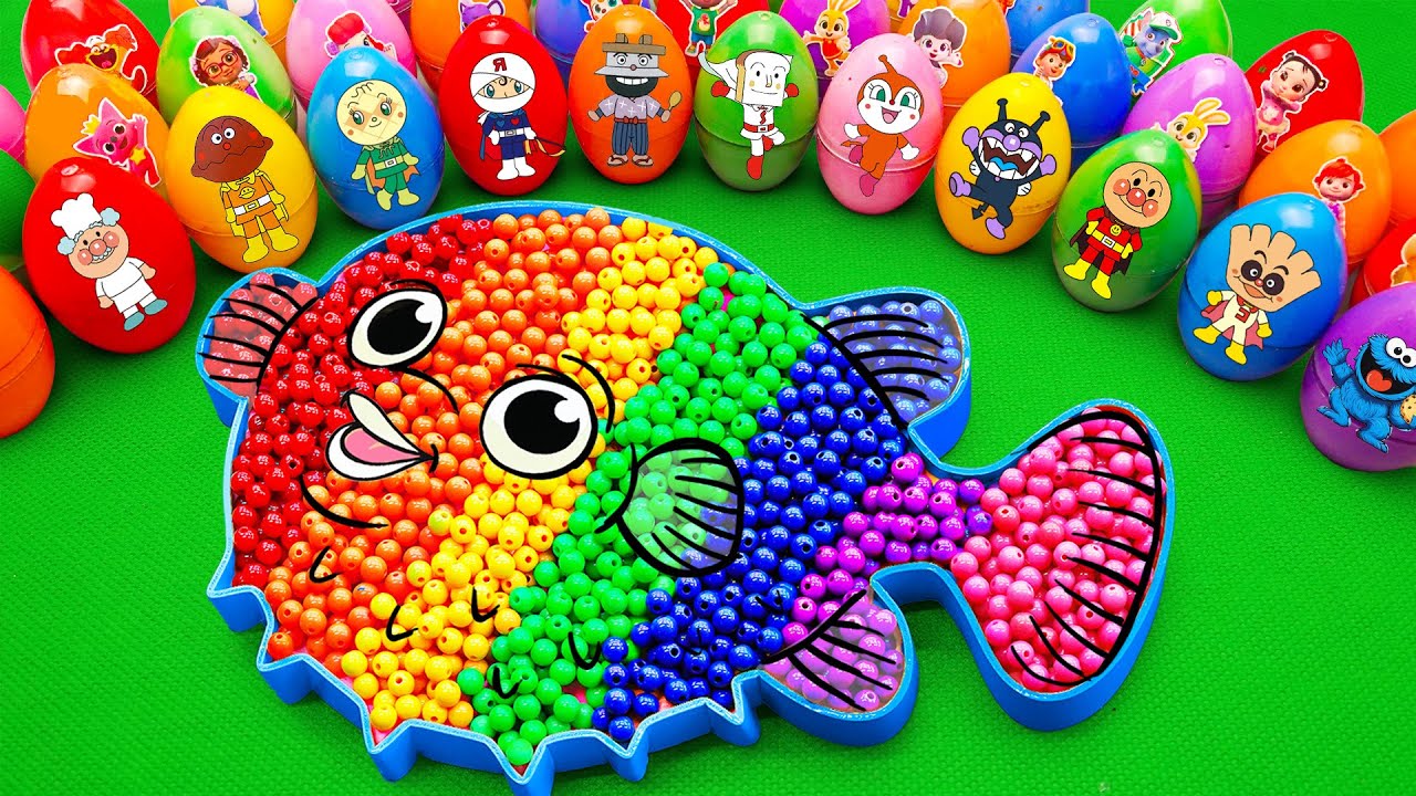 Satisfying ASMR | Make Rainbow Puffer Fish Bathtub by Mix Floam SLIME ...