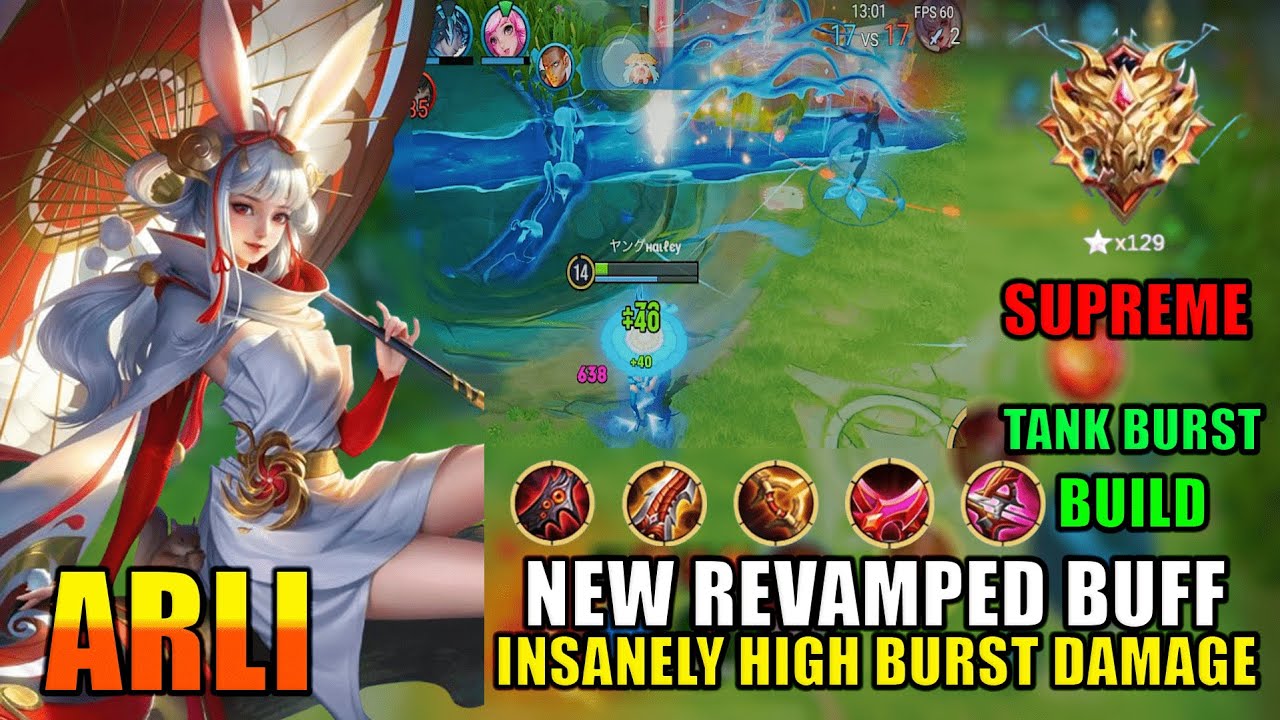 ARLI HONOR OF KINGS | 5 SECOND KILL CONFIRM BUILD GAMEPLAY 2024 HOK ...