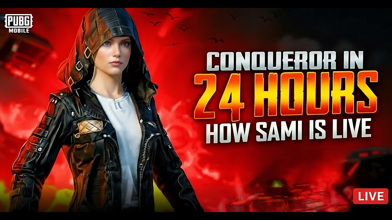 NonStop Steam 24 Hours | Pubg Mobile | How Sami Live - YouTube