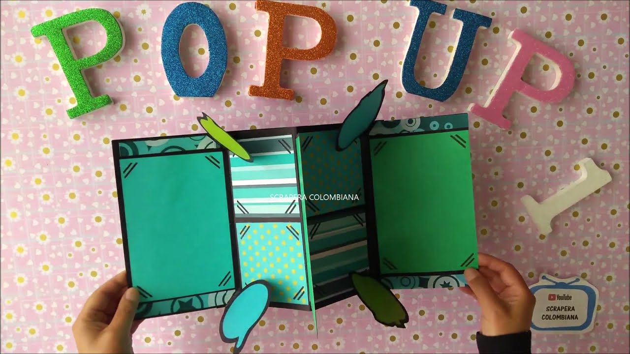 POP UP CARD No. 1 - TARJETA POP UP No. 1 - YouTube