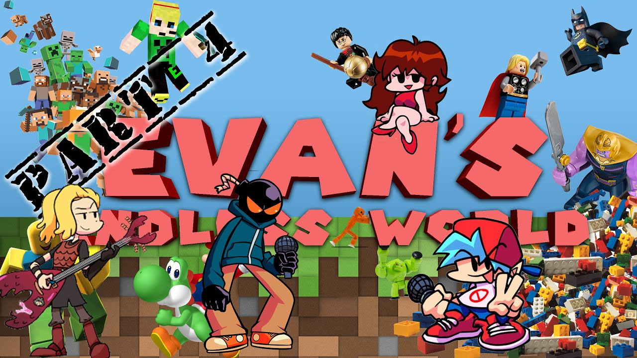 Evan's Endless World: FNF Waiting for Week 8 PT 4 - YouTube