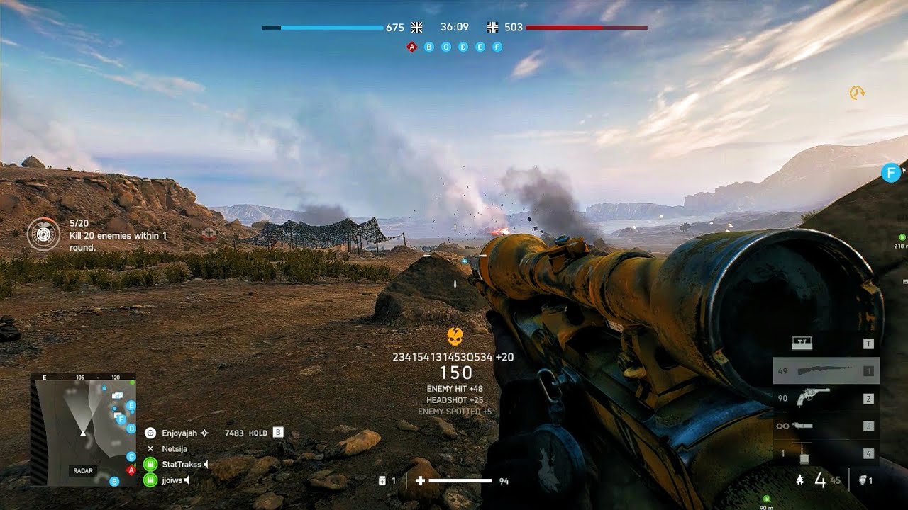 Battlefield 5 Multiplayer Gameplay Conquest - YouTube