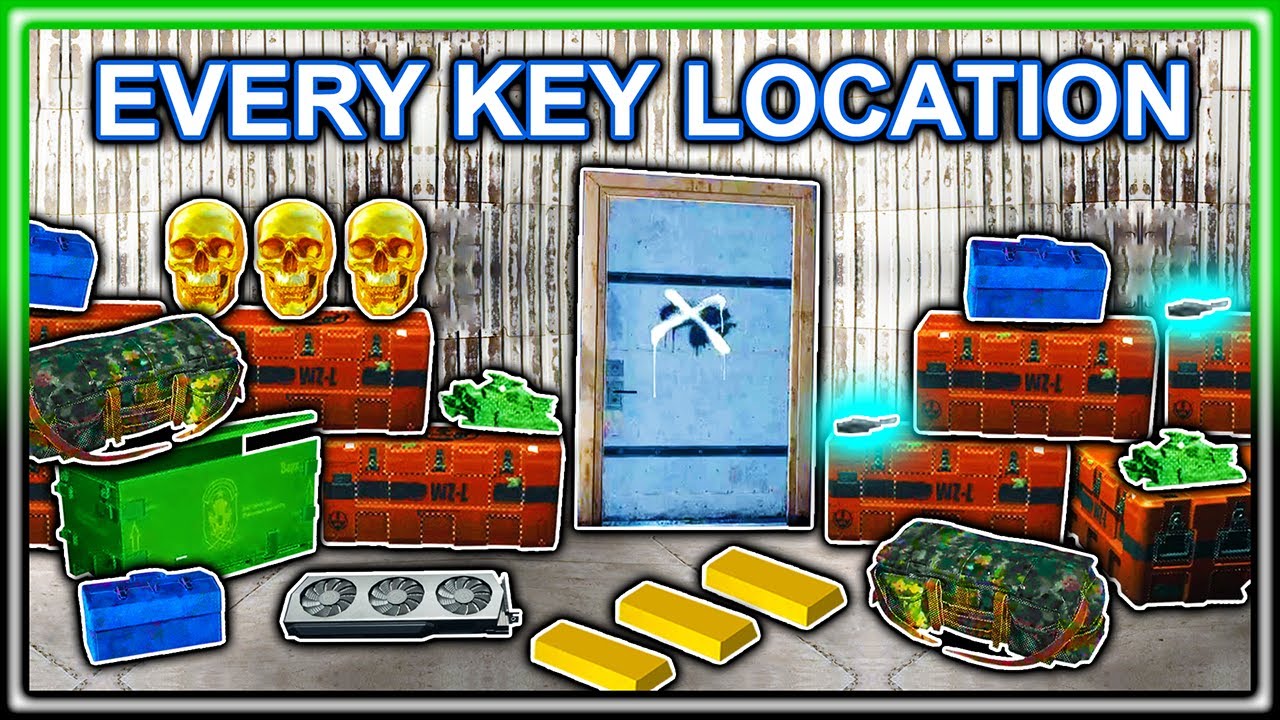 All 103 Key Locations & Rewards In DMZ - YouTube
