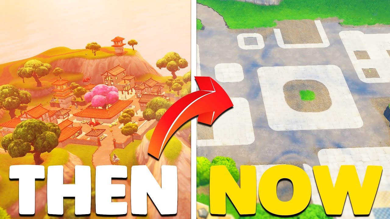 DESTROYING Every Building In Lucky Landing! (Fortnite Battle Royale ...
