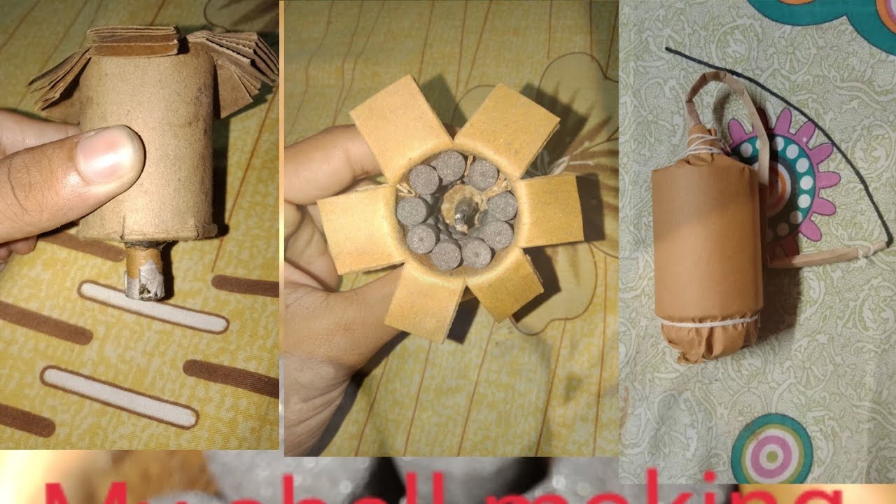 My easy way to make fireworks shell at home.#fireworks#firecrackers# ...