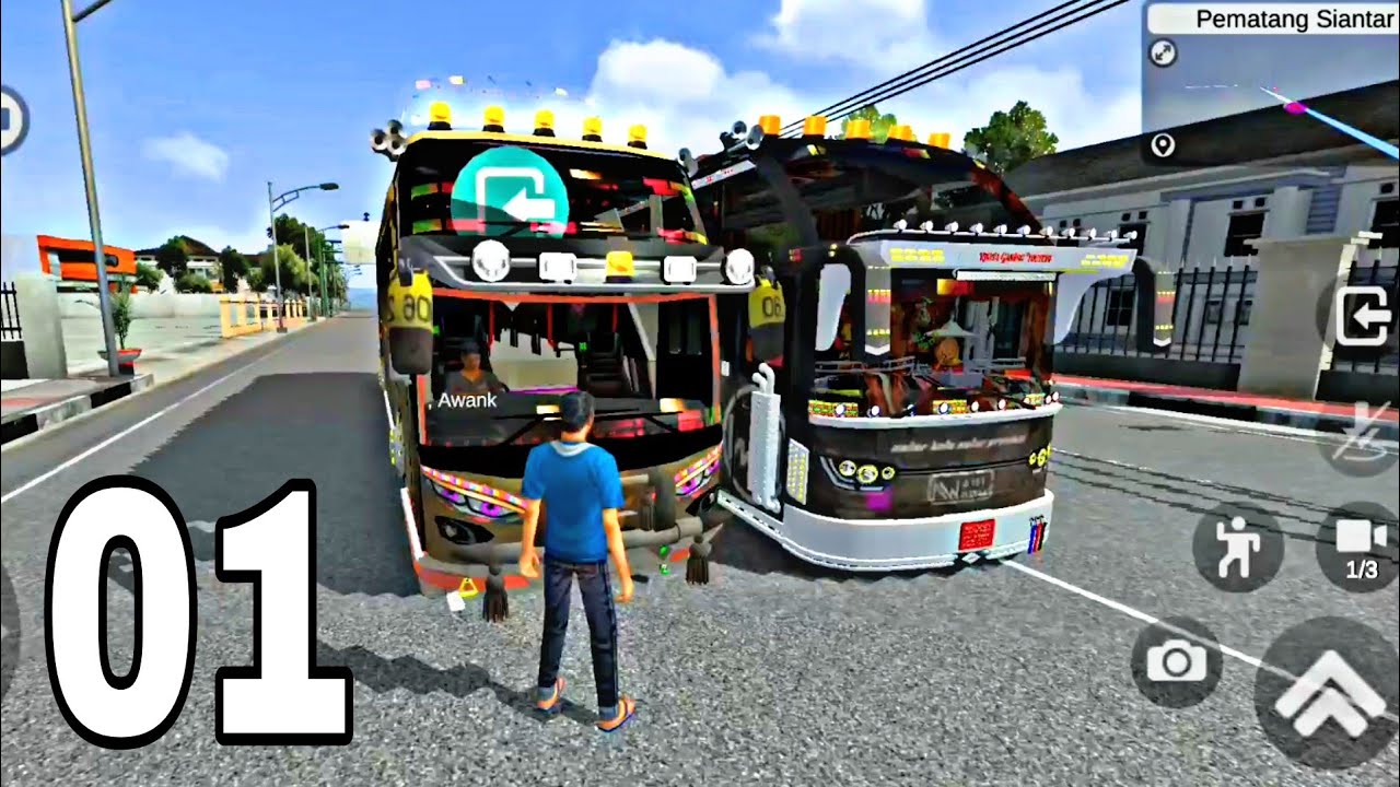 Bus Simulator Indonesia - Gameplay Part 1 Extreme Speed Bus Drive In ...