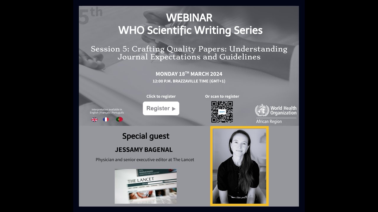 Scientific writing, session 5. - YouTube