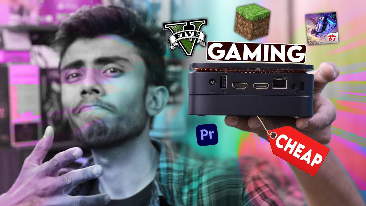 Smallest PC - Running GTA5 & Minecraft 60FPS!⚡Hard Gaming & Editing ...