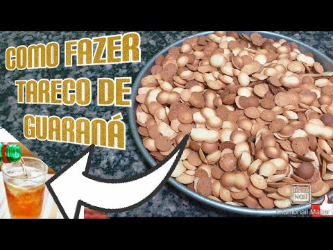 como fazer biscoito tareco de guaraná - YouTube