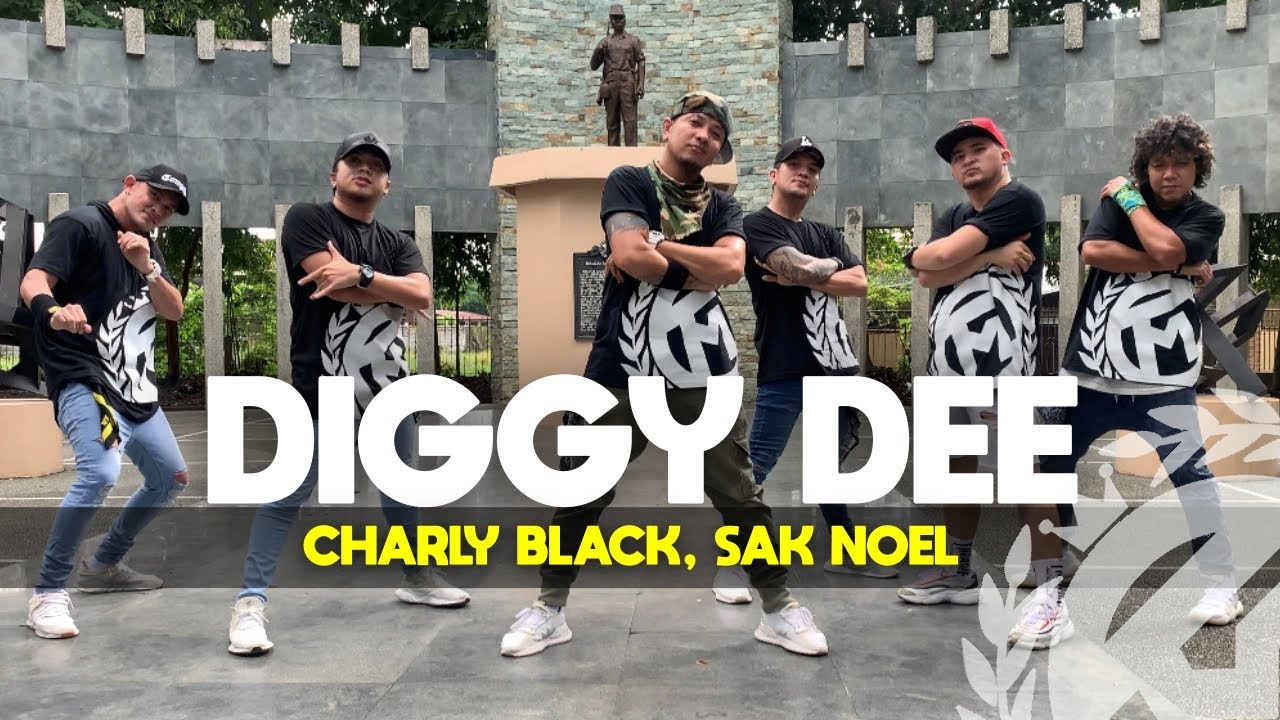 DIGGY DEE by Charly Black, Sak Noel | Zumba | TML Crew Jay Laurente ...