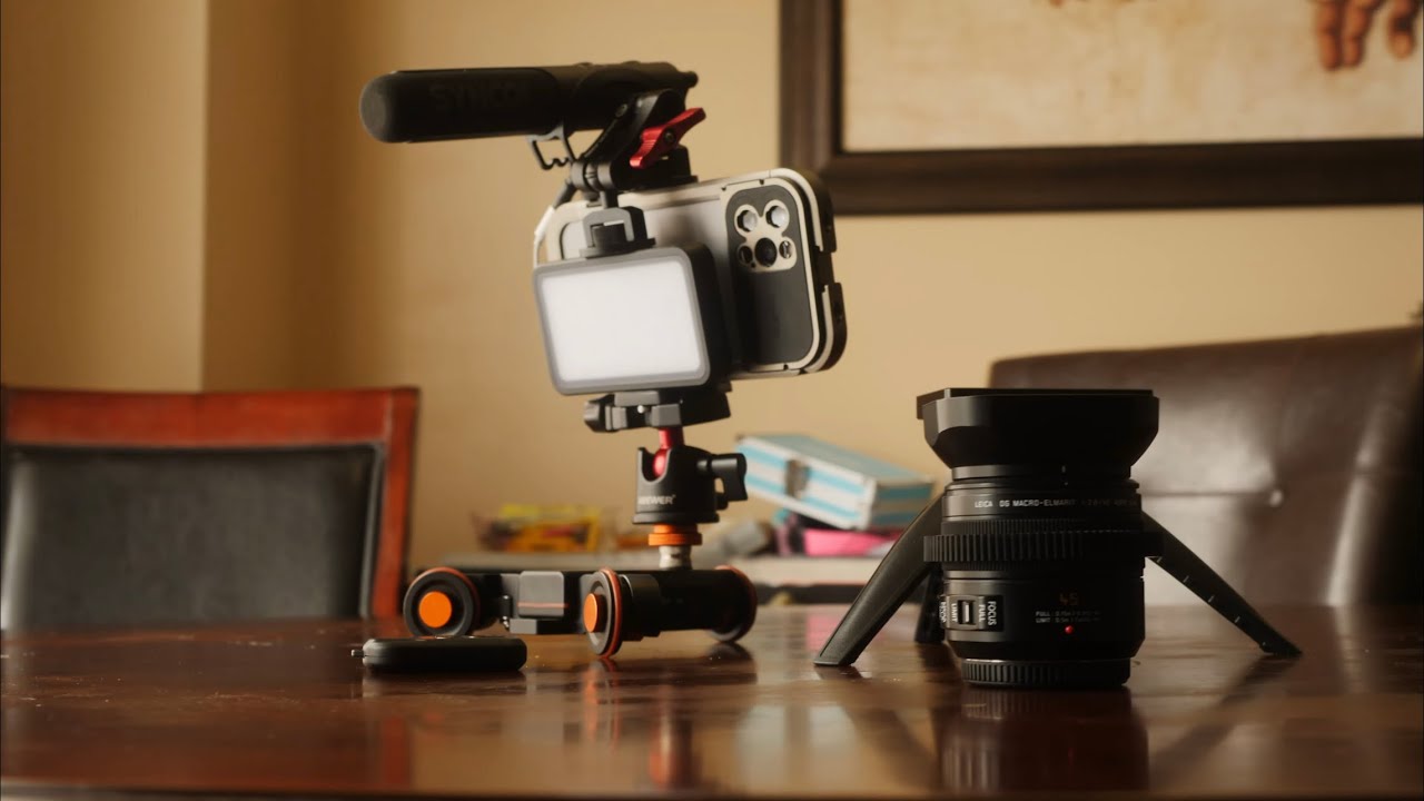 SMALLRIG CAGE For The IPHONE 12 PRO MAX Unboxing Setup Review - YouTube
