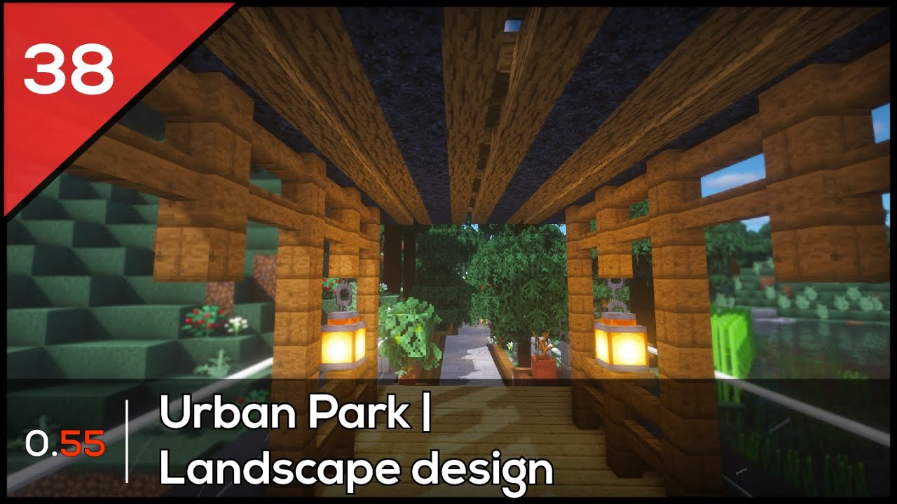 Minecraft Urban Park | Design Inspiration - YouTube
