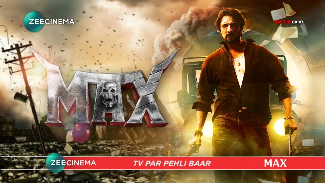 Max Movie Hindi Ott & TV Release Date Update | Max Ott Confirm | Kiccha Sudeep | Zee5 | Zee ...