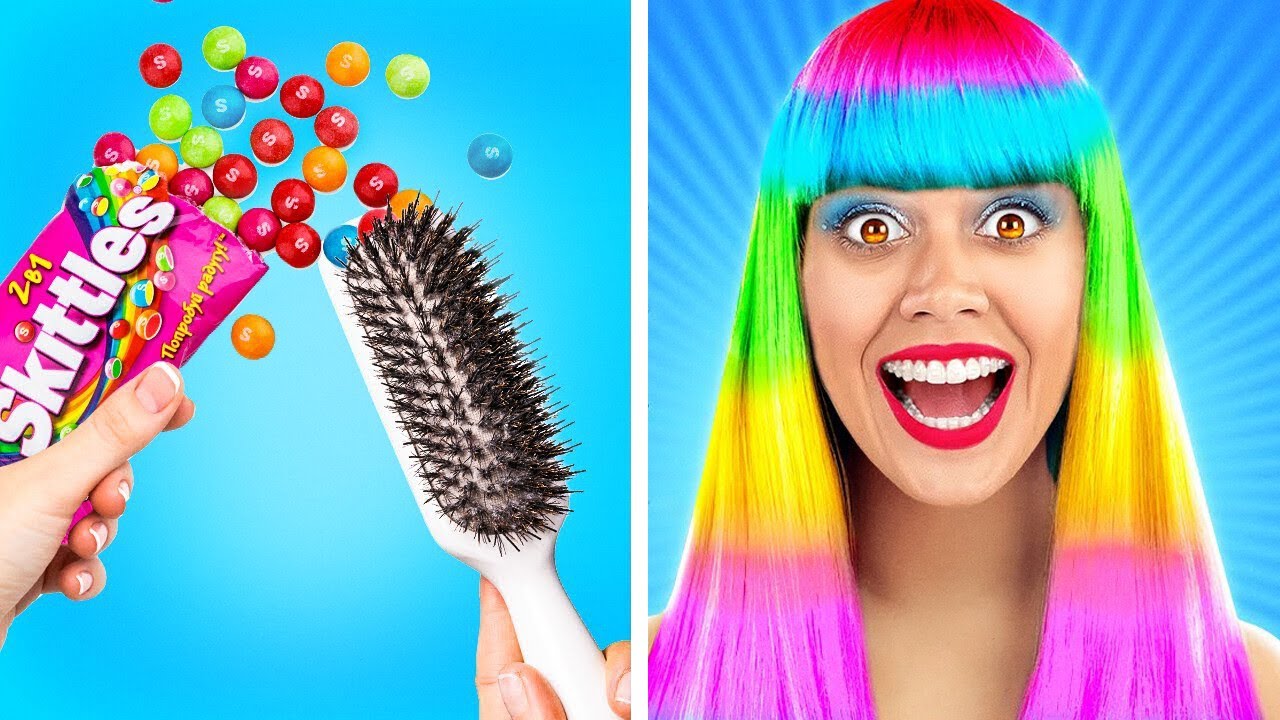10 GENIUS BEAUTY HACKS YOU NEED TO TRY || How To Sneak Candy Anywhere ...